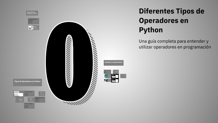 Diferentes Tipos de Operadores en Python by javier romo on Prezi