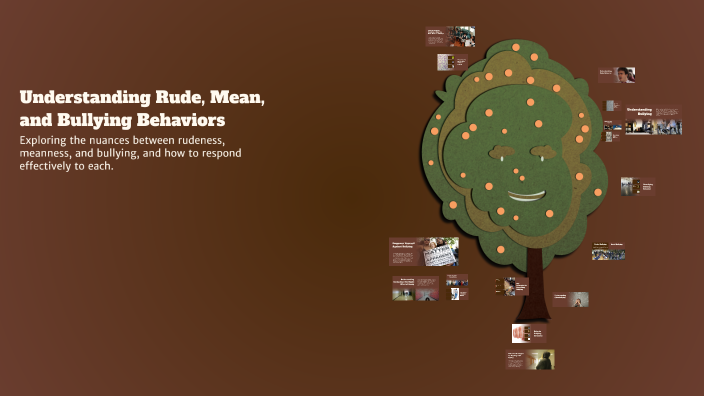 Understanding Rude, Mean, and Bullying Behaviors by Valerie KIEFFER on ...