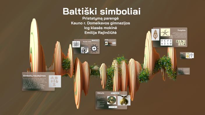 Baltų simboliai ir ženklai by Emilija Rajinciute on Prezi