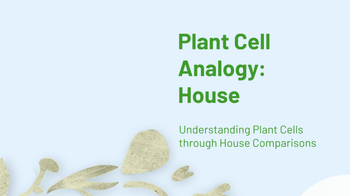 Plant Cell Analogy: House by Idris Akram [Student] on Prezi