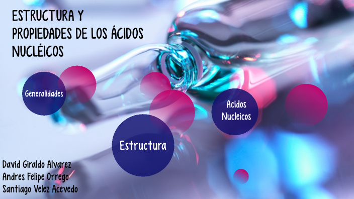 Estructura Y Propiedades De Los ácidos Nucléicos By Santiago Velez
