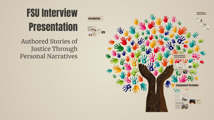 FSU Interview Presentation by Adrianna Taylor on Prezi