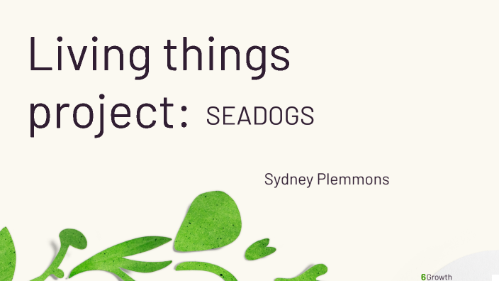 Living things project by sydney plemmons on Prezi