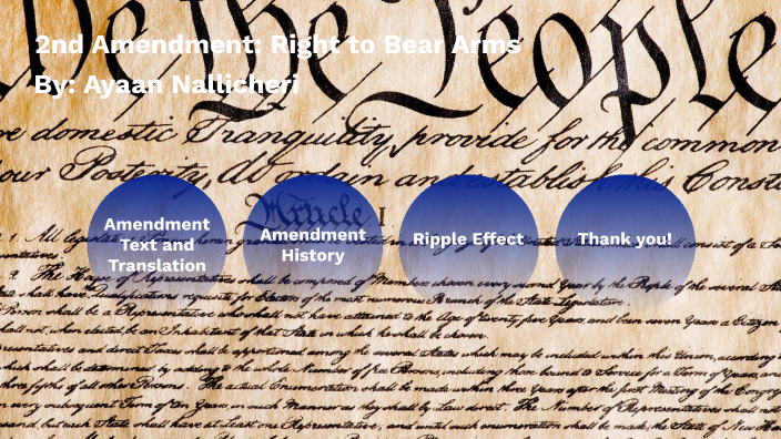 2nd Amendment Presentation by Ayaan N by Ayaan Nallicheri** on Prezi
