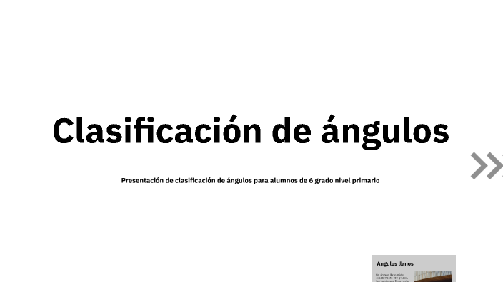 Clasificación de ángulos by clisiodario clisiodario on Prezi