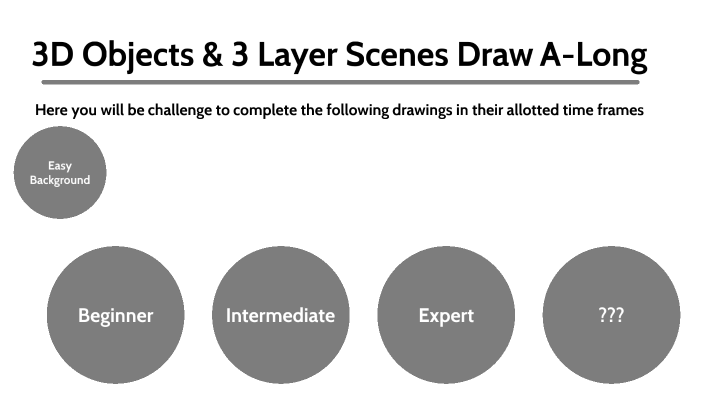 3D Objects & 3 Layer Scenes Draw A-Long by Joshua Paulisin on Prezi