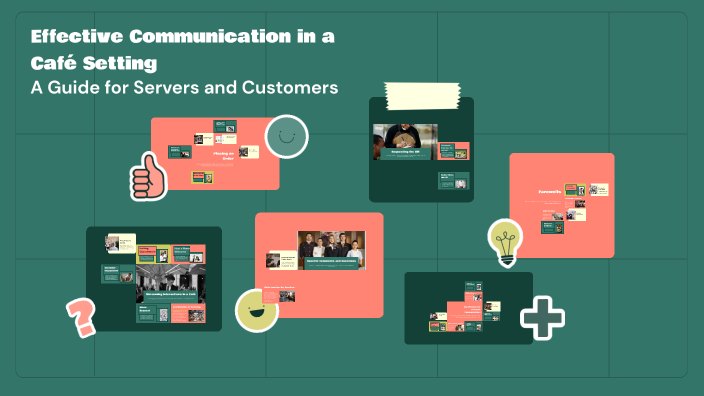Effective Communication in a Café Setting by Laura Alcantara villar on ...