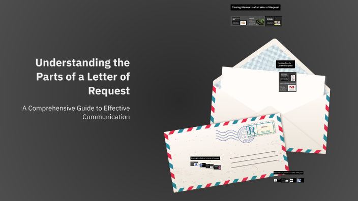 Understanding the Parts of a Letter of Request by shiela autida on Prezi