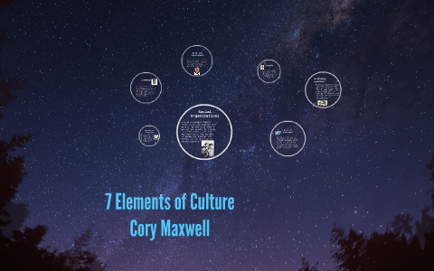 7 Elements of Culture by Cory Maxwell on Prezi