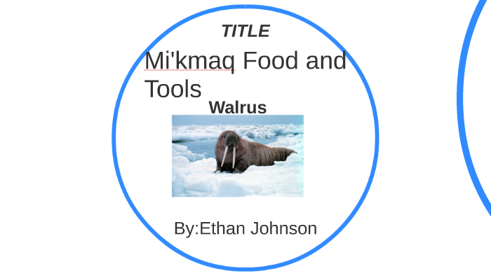 Ethan Mi'kmaq food and tools by Robyn McLean on Prezi