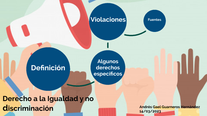 Derecho a la Igualdad y no discriminación by Andrés Gael Guarneros Hernández on Prezi