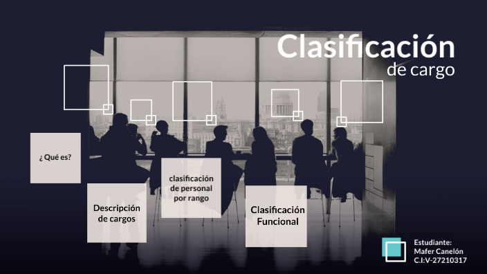 clasificacion de cargos by Mafer F Canelon on Prezi