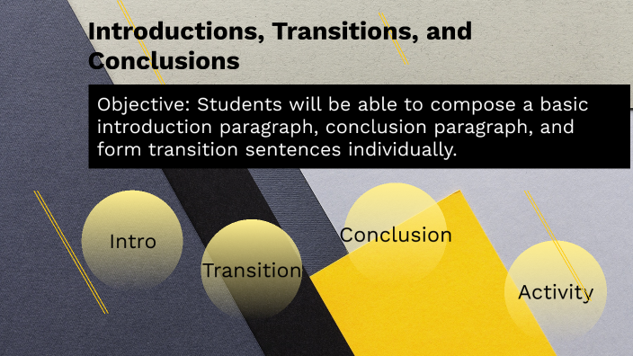 Intro, transitions, and conclusions by Kyle Keirsted on Prezi