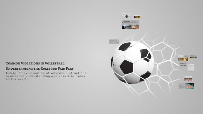 Common Violations In Volleyball Understanding The Rules For Fair Play