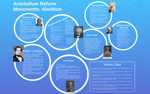 Antebellum Reformers Presentation: Abolition by Janay Morant on Prezi
