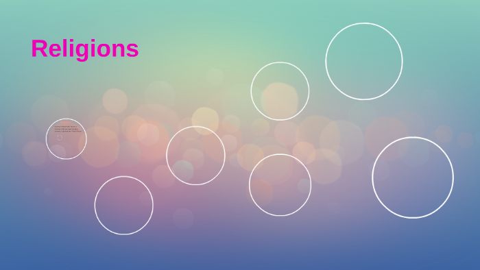 religons by kaylin clark on Prezi