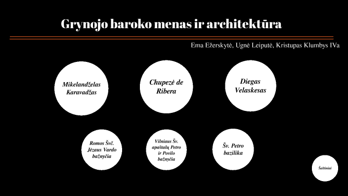 Baroko menas ir architektūra by Ema Ežerskytė on Prezi
