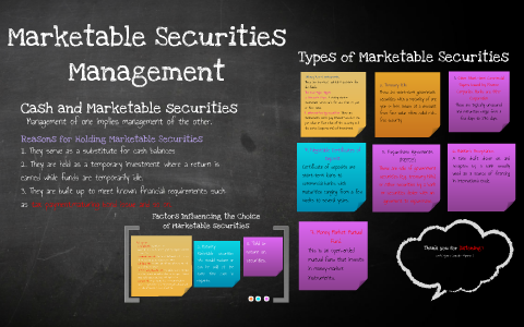 Marketable Securities Management by Camille Cayabyab on Prezi