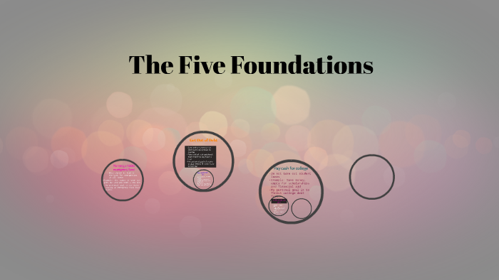 The Five Foundations by Jordan Childers on Prezi