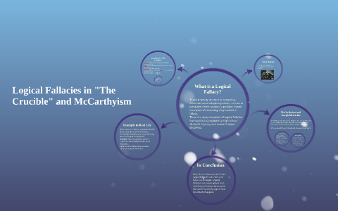 Logical Fallacies in "The Crucible" and McCarthyism by Alana Auber on Prezi