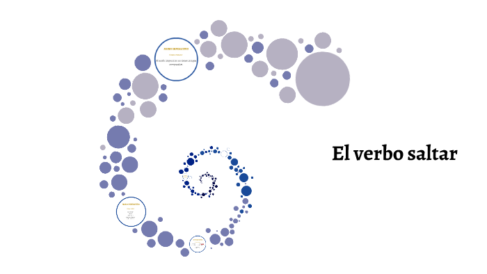 El verbo saltar by Berta Cordón Camps on Prezi
