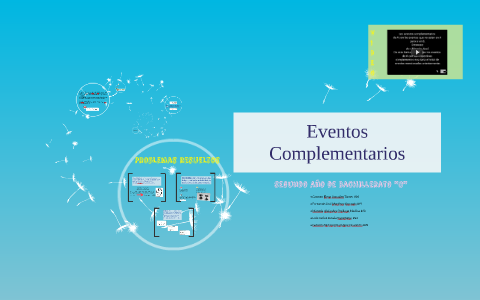 Eventos Complementarios by Gaby Rodriguez on Prezi
