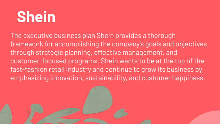 Shein Business Plan by Ava LaBrant on Prezi