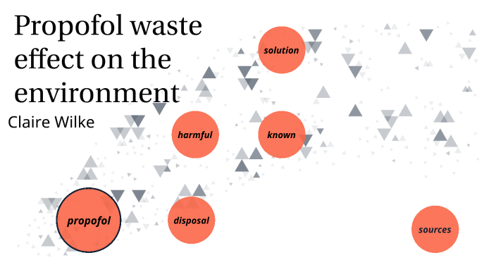 Propofol Waste by Claire Wilke on Prezi