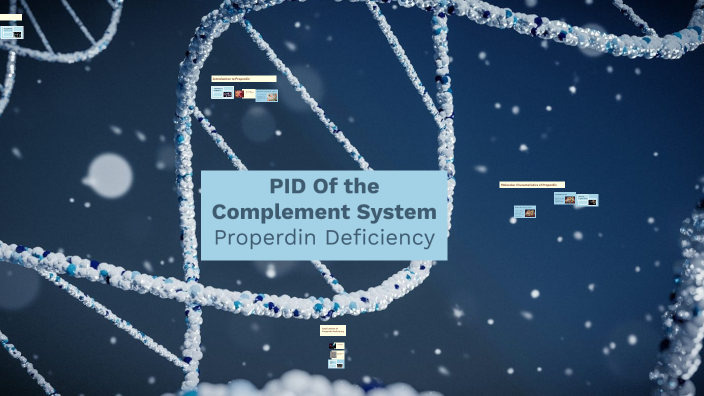 PID Of the Complement System - Properdin Deficiency by Ally Jambazova ...