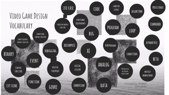 Video Game Design Vocabulary by J Lacuata on Prezi