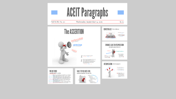 ACEIT Paragraphs by Amber Wilson on Prezi
