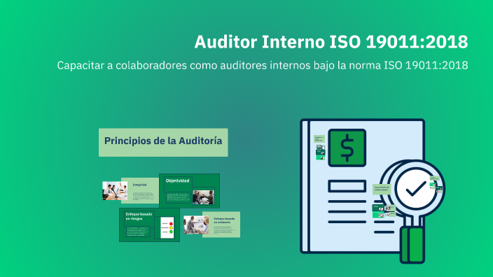 Auditor Interno ISO 19011:2018 by AUXILIAR DEL SGC on Prezi