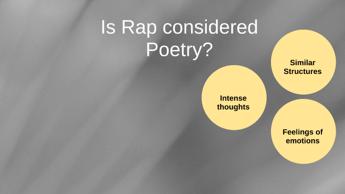 Rap vs. Poetry by Taysia Allen on Prezi