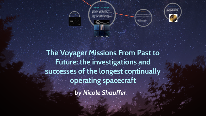 The Voyager Missions From Past to Future: the investigations by Nicole ...