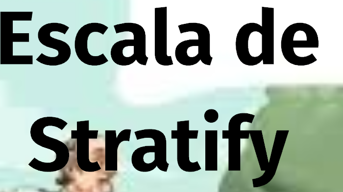 Escala de stratify by Paula Yeraldin on Prezi