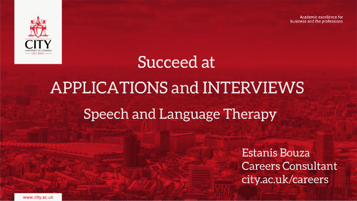 SLT applications and interviews by Estanis Bouza on Prezi