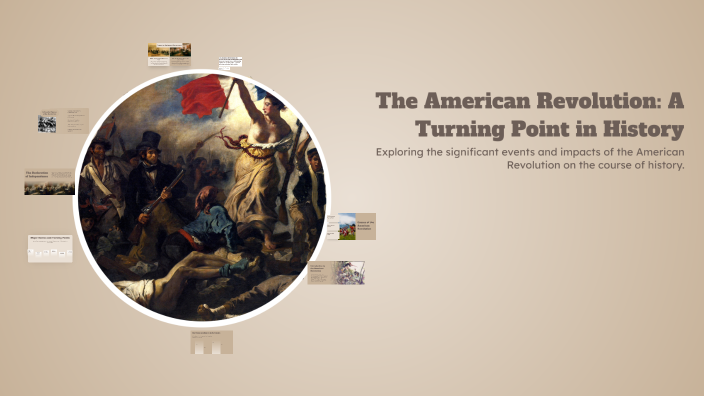 The American Revolution: A Turning Point in History by linn all persson ...