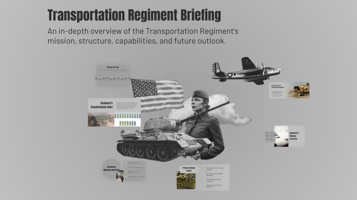Transportation Regiment Briefing by Hamzah IBrahim on Prezi