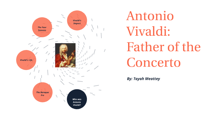 Antonio Vivaldi: Father of Concerto by Tayah Meattey on Prezi