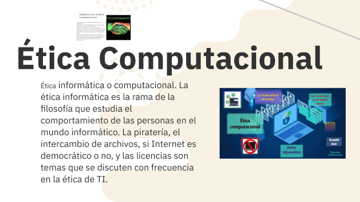 Ética Computacional by YALIXA YANDALY RAMIREZ GONZALEZ on Prezi