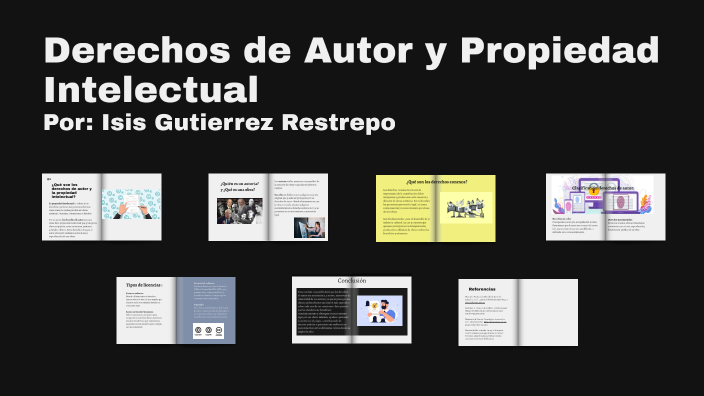 Derechos de Autor y Propiedad Intelectual by isis gutierrez on Prezi