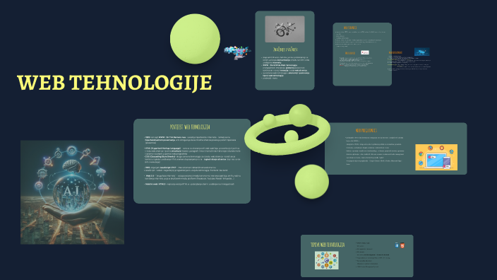 WEB TEHNOLOGIJE by Lucija Milaković on Prezi
