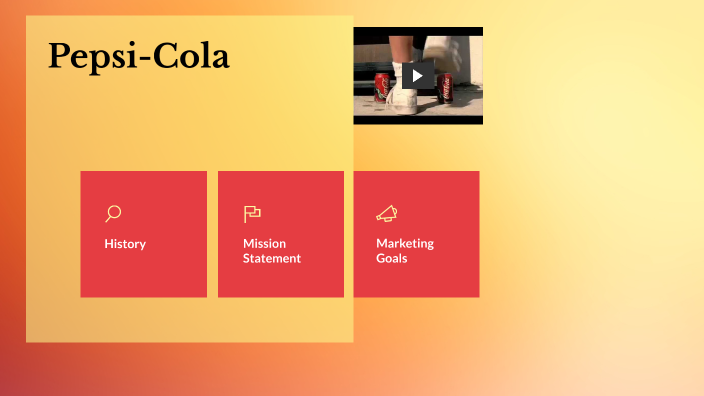 Pepsi and mission statement by Federica Sena on Prezi