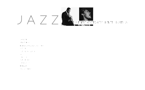 Jazz is a music genre that originated at the beginning of th by on Prezi
