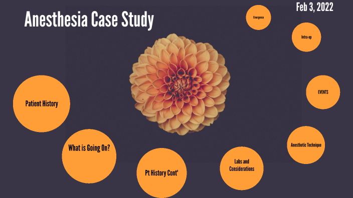 Anesthesia Case Study by Brishen Holmes-Slattery on Prezi