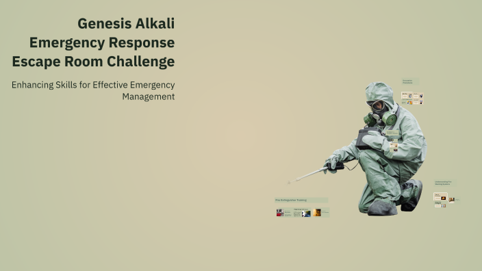 Genesis Alkali Emergency Response Escape Room Challenge by Danielle ...