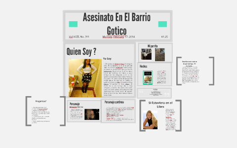 Asesinato En El Barrio Gotico by on Prezi