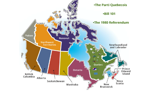Parti Quebecois, Bill 101, 1980 Referendum by Matt L on Prezi