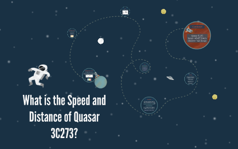 What is the Speed and Distance of Quasar 3C273? by Audrey Brassell on Prezi