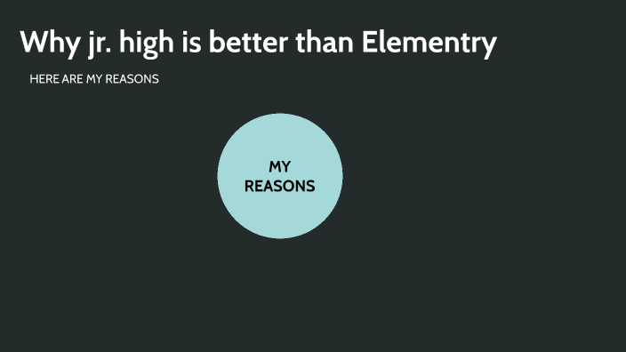 Why jr. high is better than elementry by Lincoln Wood on Prezi